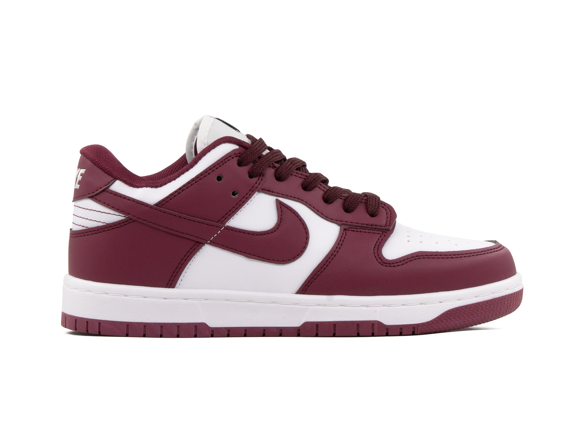 Tenis Dunk Low Blanco Vino